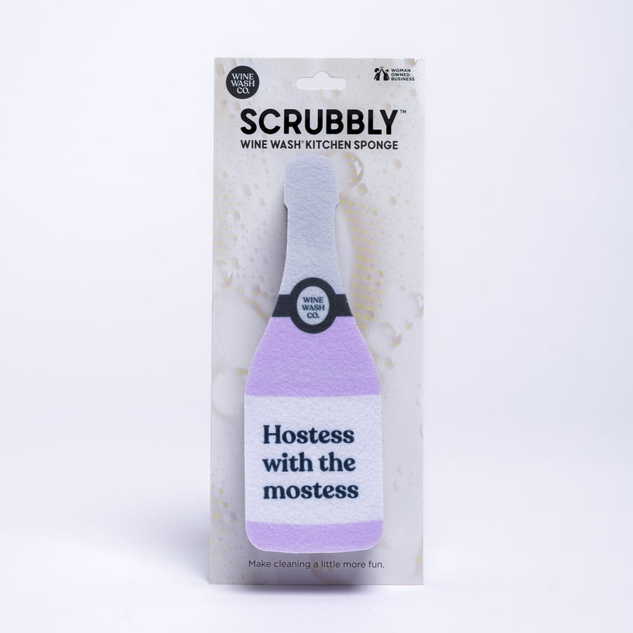 Scrubbly™ Sponges | Wine shaped kitchen sponges!– Wine Wash Co.